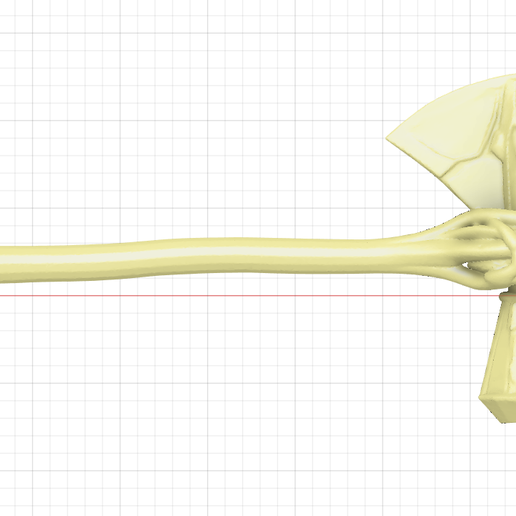 🪓 Stormbreaker Axe (Thor Inspired) – 44 cm Display Prop – 3D Printable ...