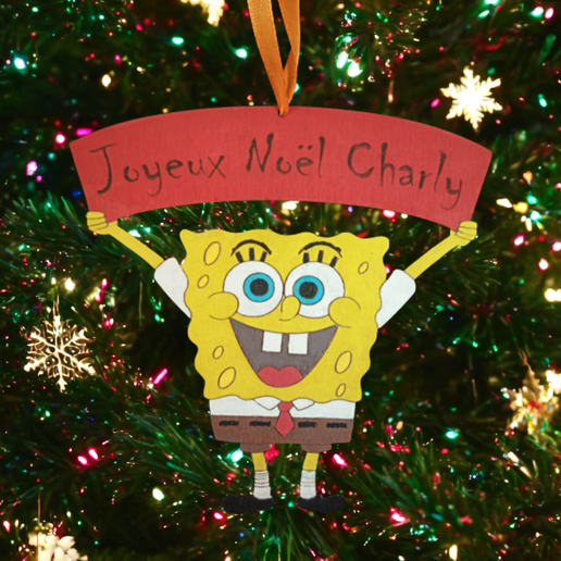 spongebob tree ornament
