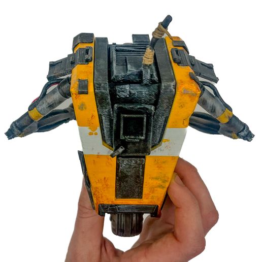 🤖 Claptrap Borderlands Robot・ 3D File for 3D printing・Cults