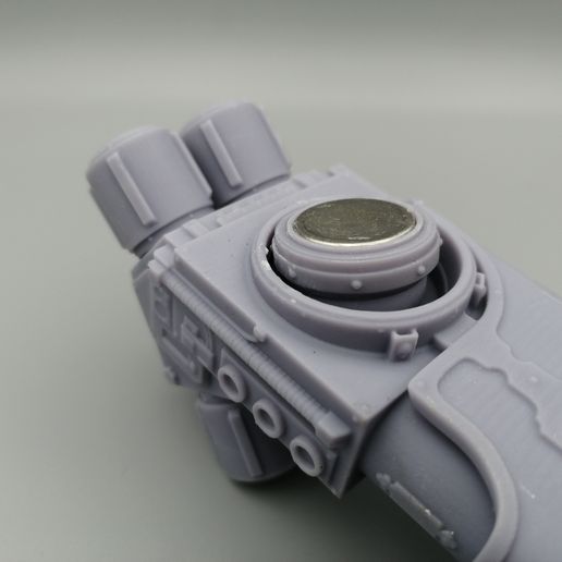 💪 War Doggo Magnetised Arm・Free 3D File for 3D printing・Cults