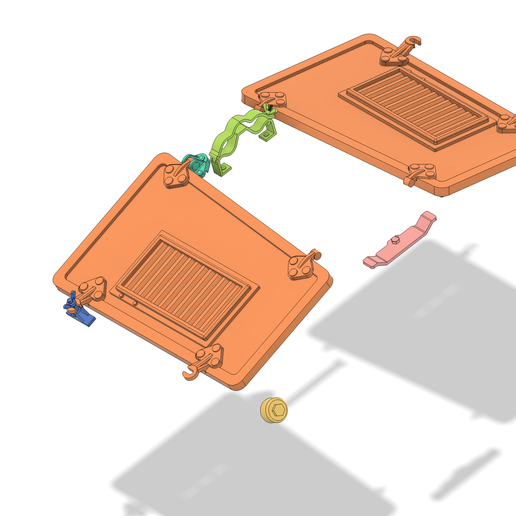 Free STL file Semovente Engine Plate Components 👽 ・3D printer design to ...