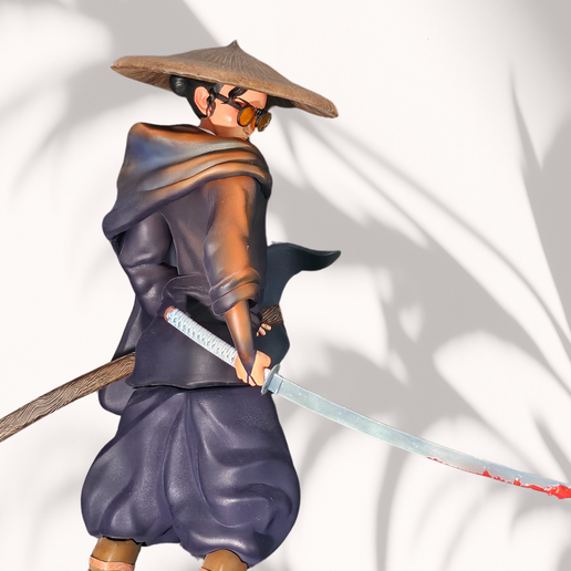 👁️ Mizu Blue Eye Samurai: Netflix anime series figure・ STL File for 3D ...