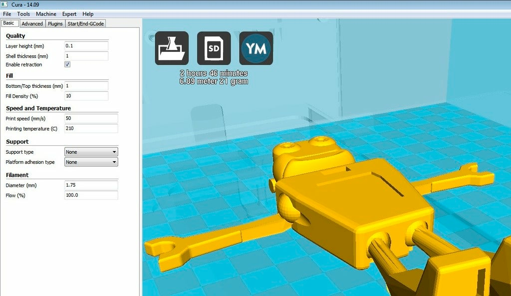 Descargar archivo STL gratis Robot articulado • Modelo para imprimir en 3D ・ Cults