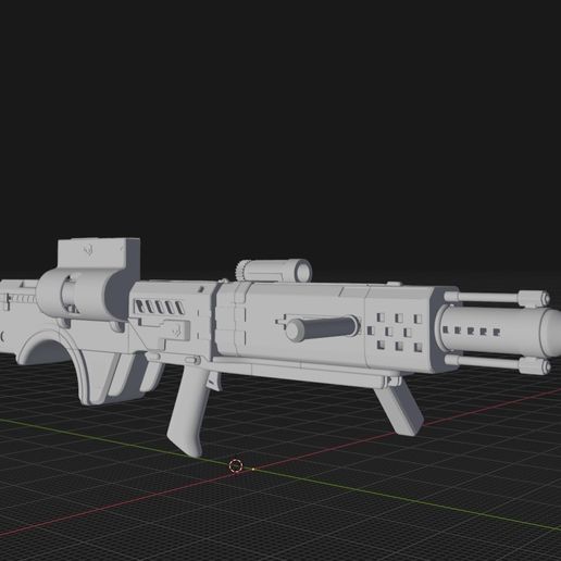 🦸 AC-8 Autocannon・ 3D File for 3D printing・Cults