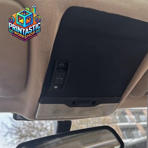 🛞 BMW E46 Minimal Sunroof Switch Cover (coupe)・ STL File for 3D ...