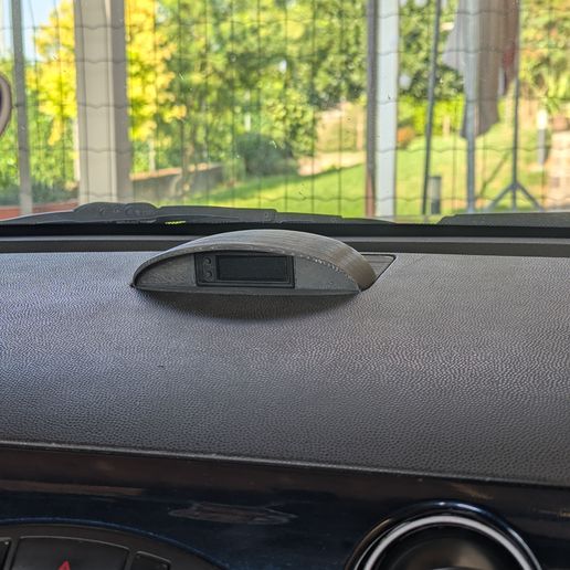 🚗 Mazda MX5 / Miata NC clock dash mount・Free STL File for 3D printing・Cults