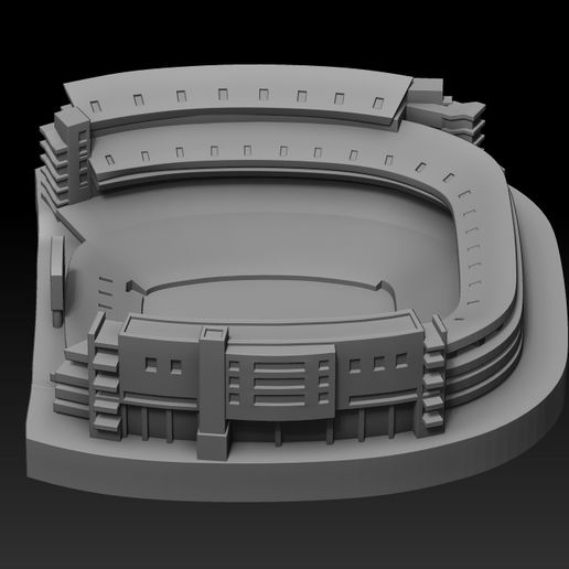 🏟️ Sanford Stadium Georgia・ STL File for 3D printing・Cults