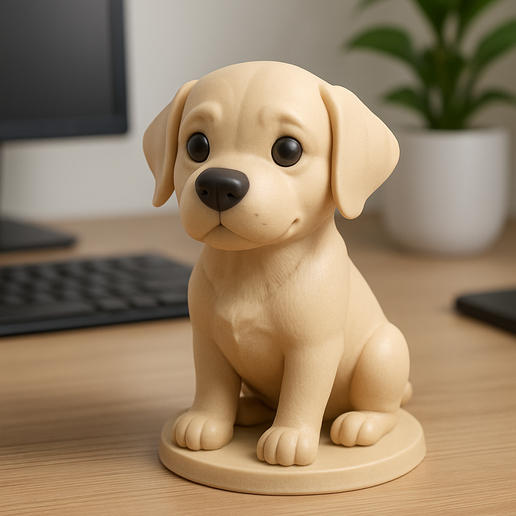 📁 Labrador Retriever Figurine – STL File for 3D Printing・ STL File for ...