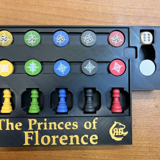 📁 The Princes of Florence Board Game Organizer | Insert | Premium ...