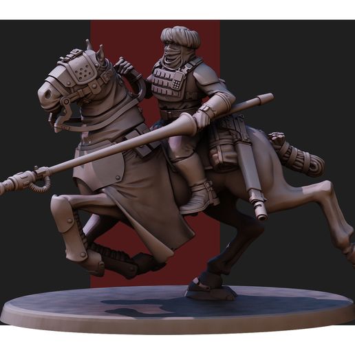 🏜️ Desert Hawks Lancers・ 3D File for ・Cults