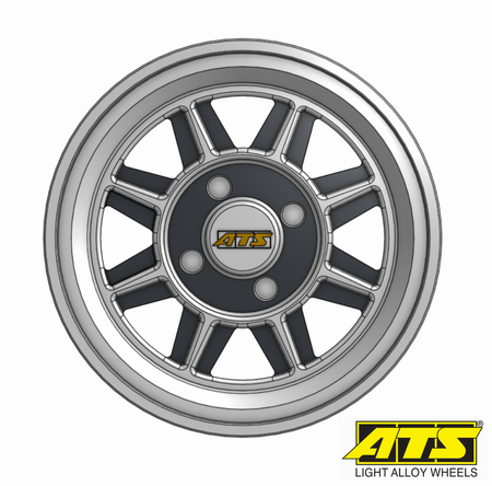 STL-Datei 1/18 ATS CUP WHEELS / RIM /VW /OPEL / BMW / MERCEDES / FORD ...