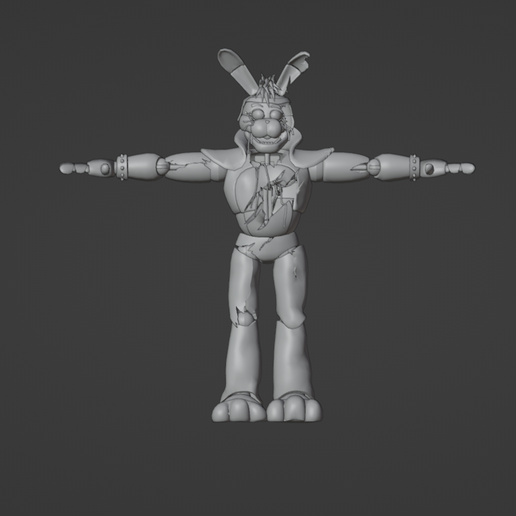 🎃 FIVE NIGHTS AT FREDDY'S Bonnie Glamrock Shattered FILES FOR COSPLAY ...