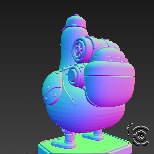 🐔 Chicken Commander - Coop Enforcement Unit・ STL File for 3D printing・Cults