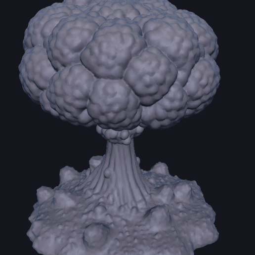 STL file Atomic Explosion 💥 ・3D printing design to download・Cults