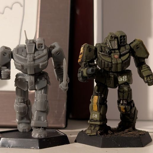 Impresión 3D Colección BattleTech Wolverine • Hecho con una impresora ...
