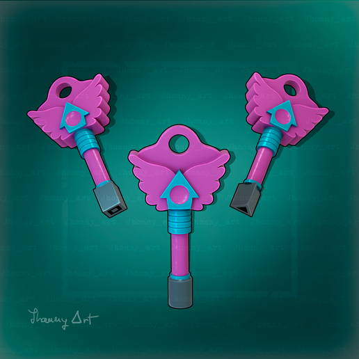 💠SQUID GAME KEY HIDE AND SEEK💠・ STL File for 3D printing・Cults