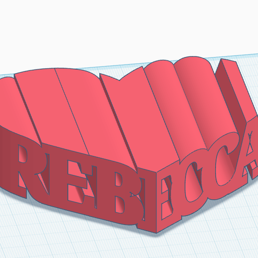💜 rebecca heart name - elegant 3D printable gift・ STL File for 3D ...