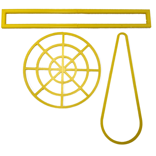 🎲 Savage Worlds Blast, Cone, and Stream Templates・ STL File for 3D ...