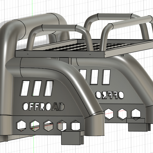 🚚 MN82 Truck Roll Bars,mn82 Roll Bar,RC 1/12・ STL File for 3D printing ...