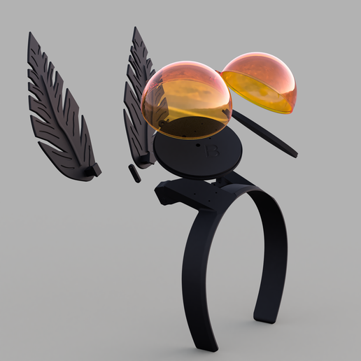 👨 Mothman Headband・ STL File for ・Cults