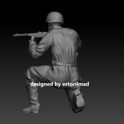 STL file WW2 RUSSIAN INFANTRY SOLDIER RUSSIAN INFANTRY STALINGRAD v3 🫡 ...