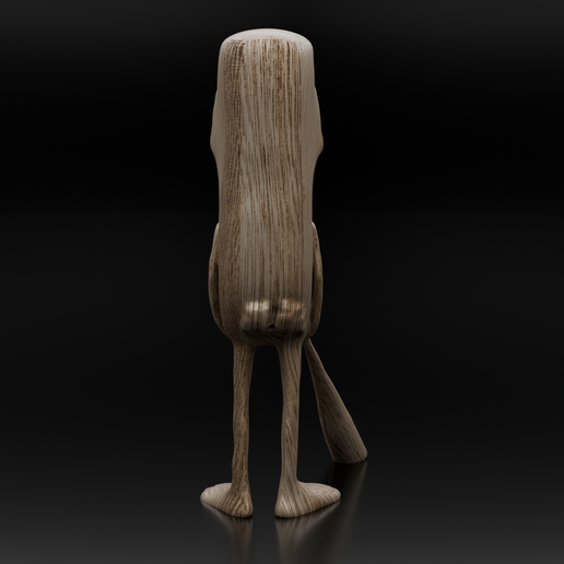 🎨 Tum Tum Tum Sahur 3D Printable Character for Toy and Game Low-poly 3D print model・ STL File ...