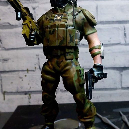STL-Datei Escape From Tarkov Knight Usec Rogue 3D-Druck Figur 3D-Druck ...
