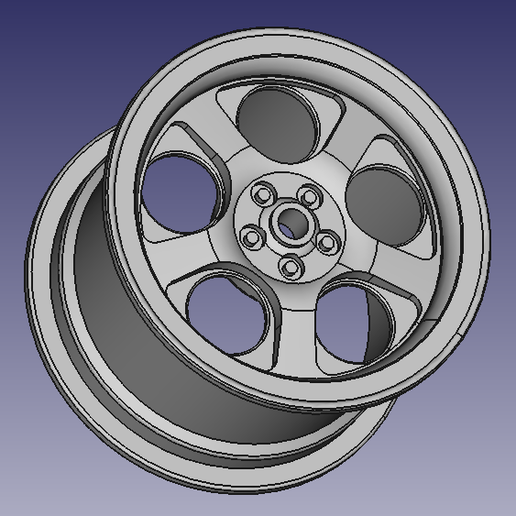 STL file WHEEL RIM SPORTCAR VEHICLE 3D MODEL PRINT 🛞 ・3D print design ...