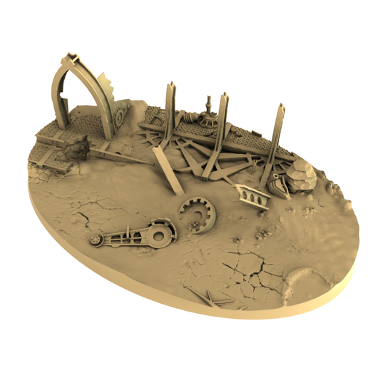 🏜️ Desert Ruins - Bases・ STL File for ・Cults