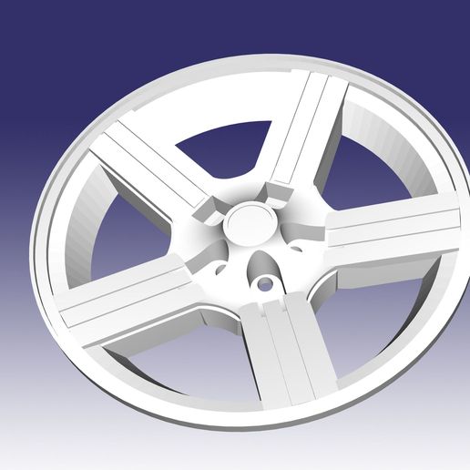 STL file 1979 IROC Camaro rim 1/8 scale 👽 ・3D printable model to ...