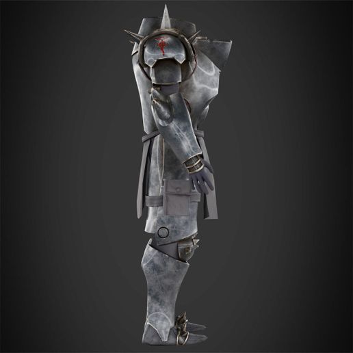 🪖 Fullmetal Alchemist Alphonse Elric Armor for Cosplay・ 3D File for 3D ...