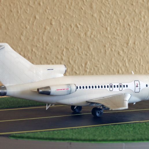 ️ 251U1 Update kit 727-100 Engine [mode 2] Scale 1/100・ 3D File for 3D ...