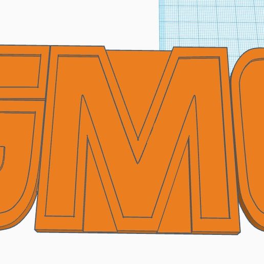 ⚙️ GMC logo Front grill emblem・ STL File for 3D printing・Cults
