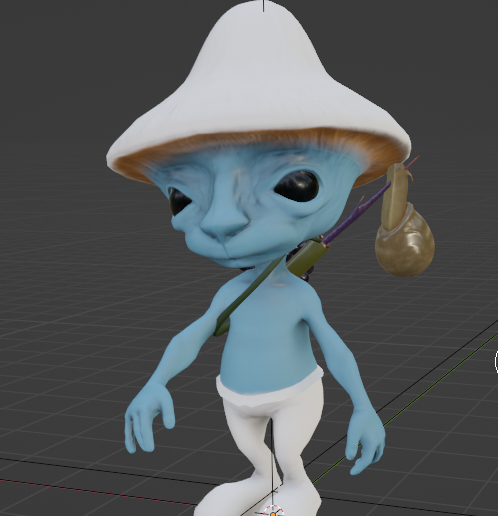 STL file Smurf Cat Meme 3D Model 🐱 ・3D printer design to download・Cults
