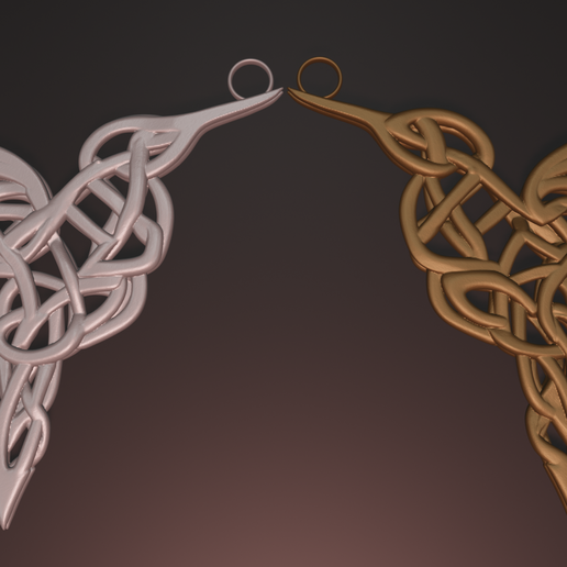 📿 MOCKINGBIRD PENDANT・ STL File for 3D printing・Cults