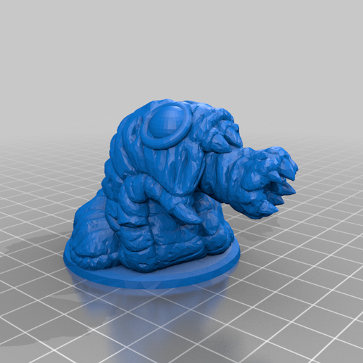 🗺️ World Maggot - GWAR: Rumble In Antarctica・Free STL File for ・Cults