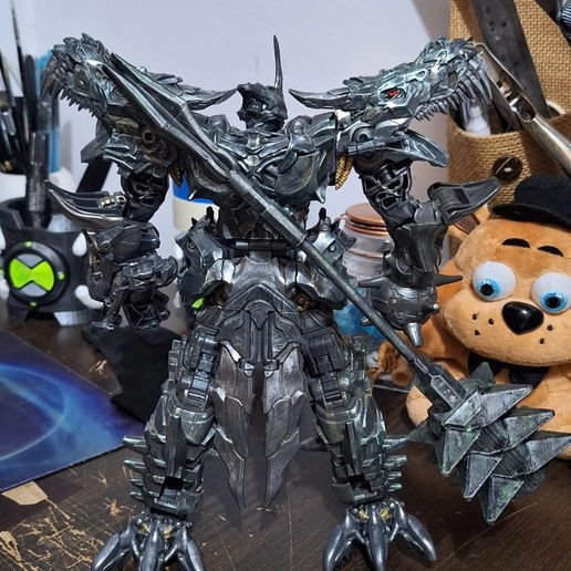 🤖 Grimlock Mace upgrade kit・Free STL File for 3D printing・Cults