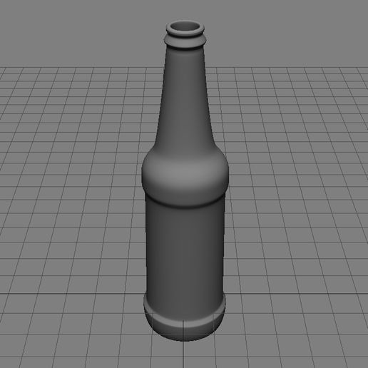 🍺 Beer Bottle 3D Model・ 3D File for ・Cults