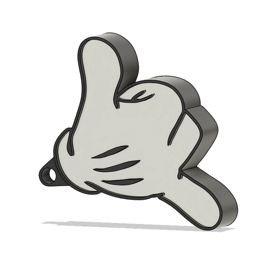 mickey mouse hands pointing