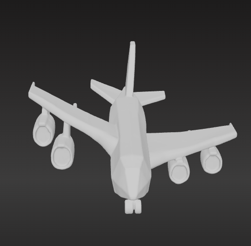 Free STL file Low-Poly Airplane 🛩️ ・Model to download and 3D print・Cults