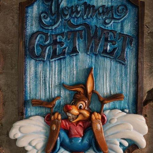 🐇 Brer Rabbit Splash Mountain Ride Plaquic・Free STL File for ・Cults