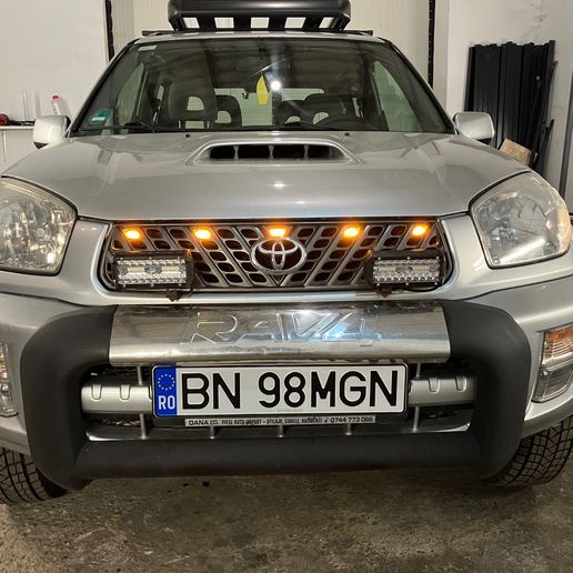 STL file Front LED adapters for toyota RAV4 MK2 🚗 ・3D printing template ...