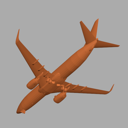 STL file Boeing 737 🏠 ・3D printing idea to download・Cults