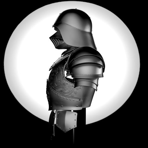 Archivo STL DARTH VADER MEDIEVAL FULL ARMOR 👺 (OBJ)・Objeto de impresión ...