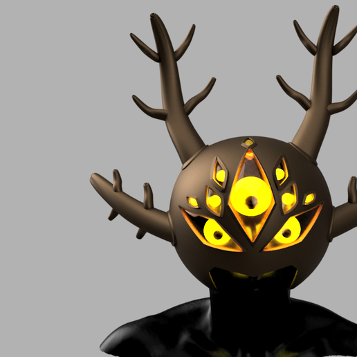 🪖 Amphibia - Darcy/The core's Helmet - 3D Model・ 3D File for ・Cults