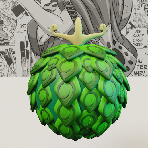 STL file Mori Mori no mi 🌲 Aramaki (OBJ)・3D printing model to download ...