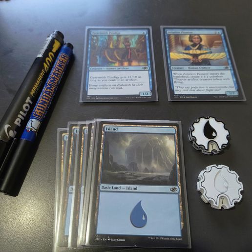 ♟ MTG Mana Counter Pack・ STL File for 3D printing・Cults