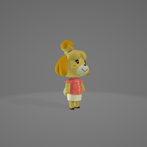 🆕 ANIMAL CROSSING ISABELLE・ STL File for 3D printing・Cults