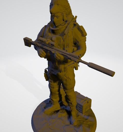 🤙 GUS SCAVENGER - MW2・ STL File for ・Cults