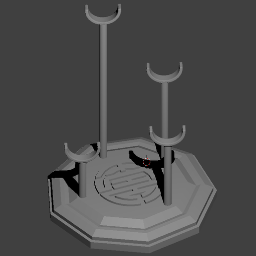 🐉 articulated dragon display stand・ 3D File for ・Cults